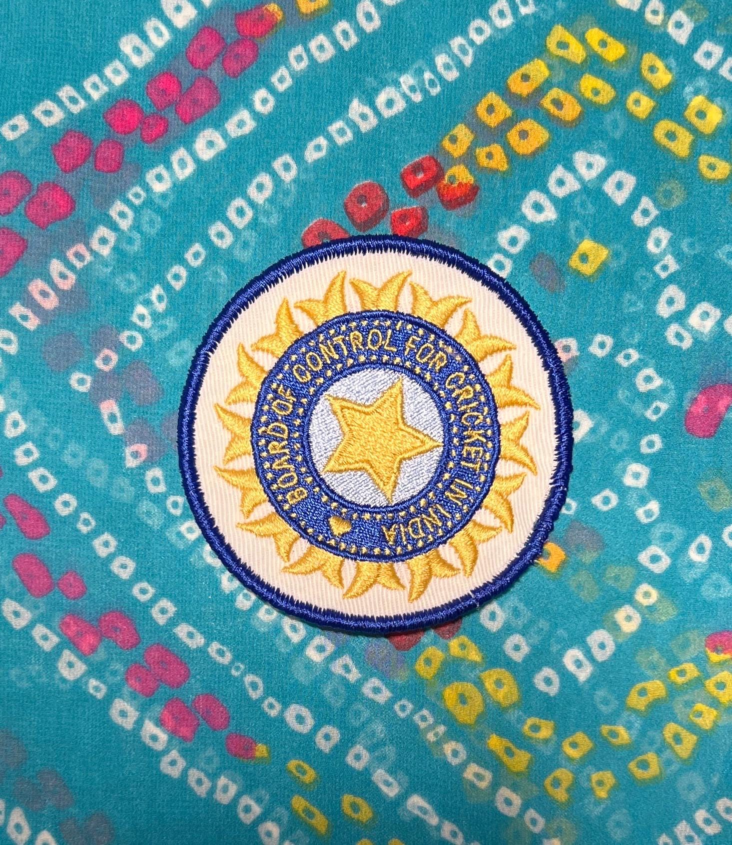 Indian Cricket Team Logo Patch - Etsy