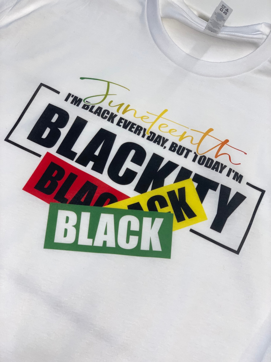 Juneteenth Blackity Black Bella Canvas Unisex T Shirt | Black History ...