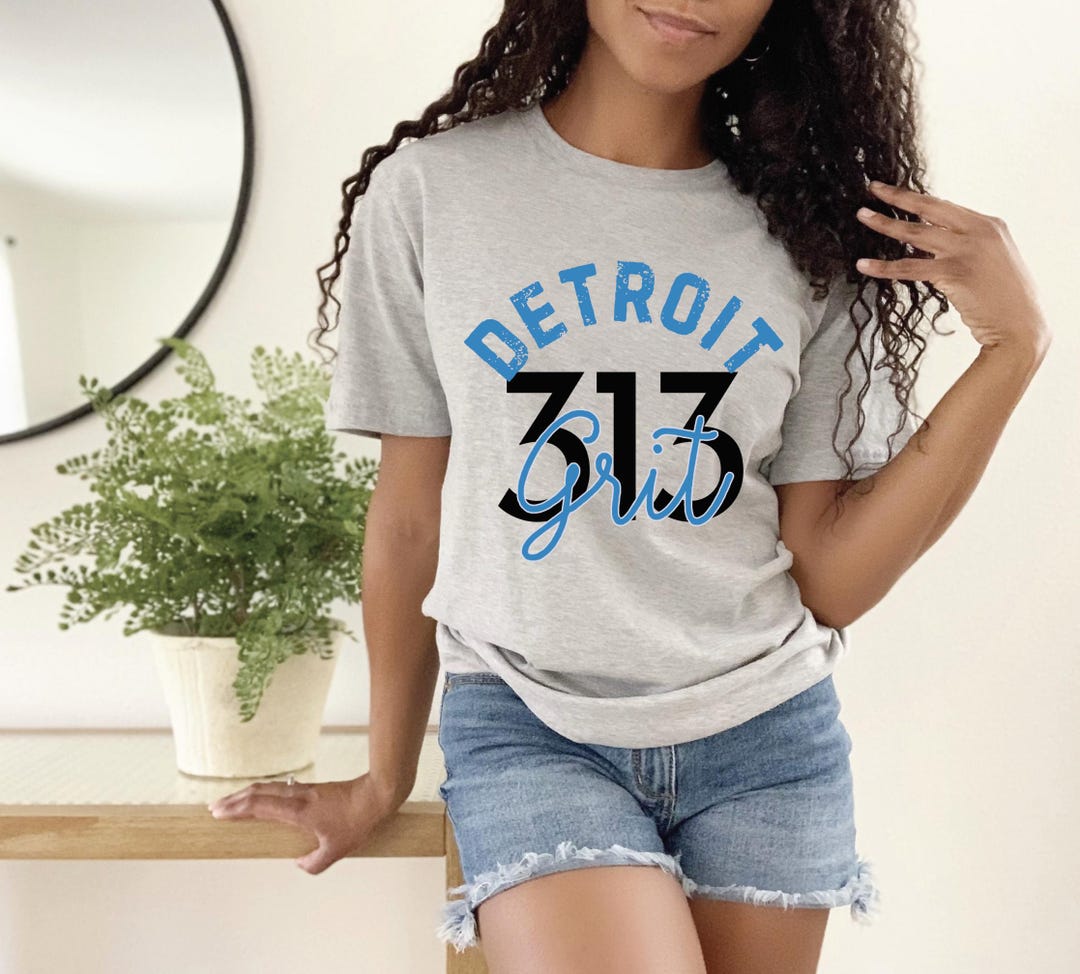 Detroit Grit |NFL Shirts | Lions Football T Shirt | Super Bowl Tee ...