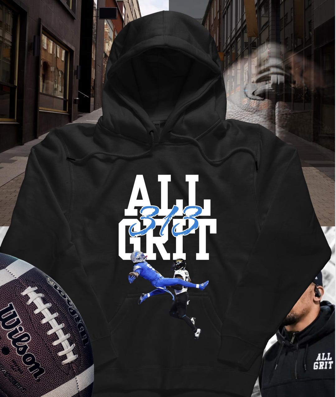 ALL GRIT | LIONS | Football T Shirt | Super Bowl | Blackfriday ...