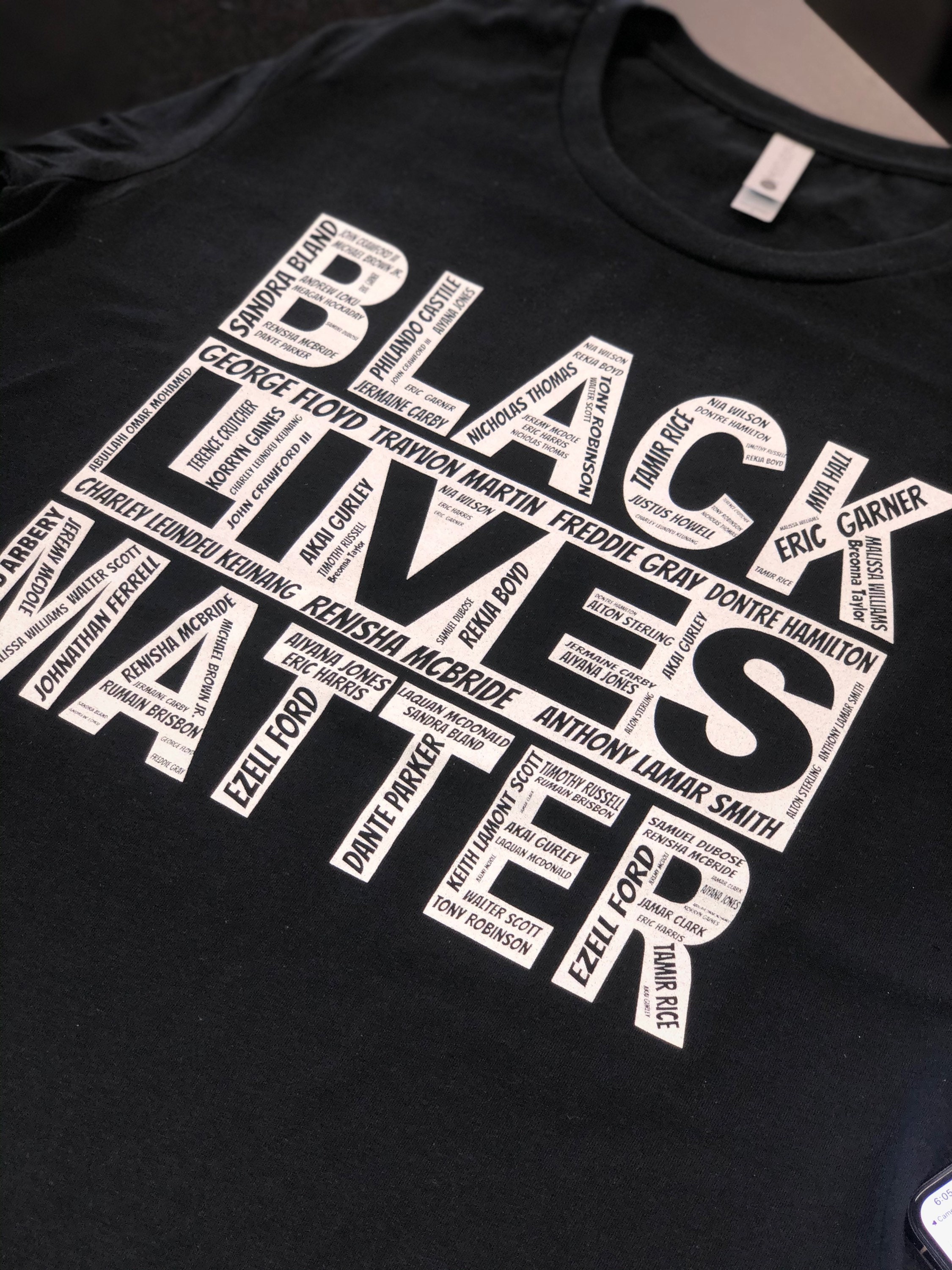 Black lives Matter shirt BLM shirt Protest Human rights | Etsy