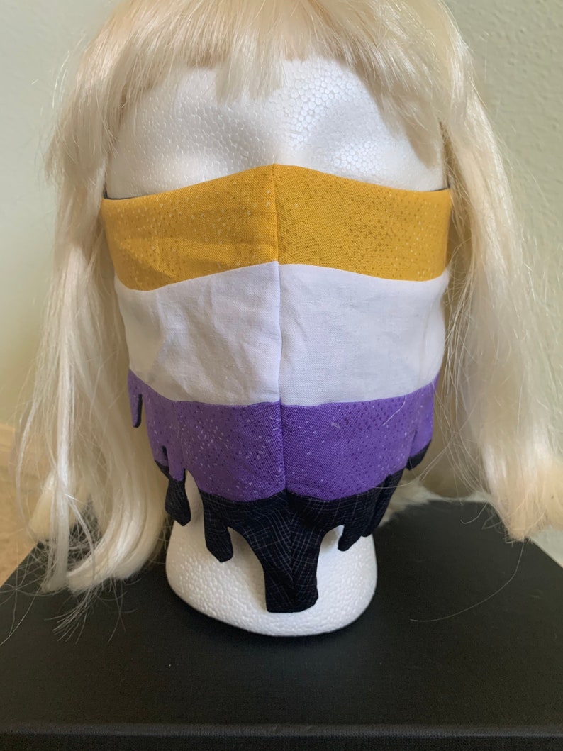Pride Drip Masks Custom Styles Available - Etsy