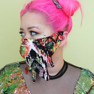 Custom Drip Mask REVERSIBLE - Etsy