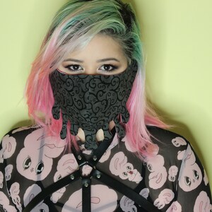 Ice Cream Drip Mask (reversible) - Etsy