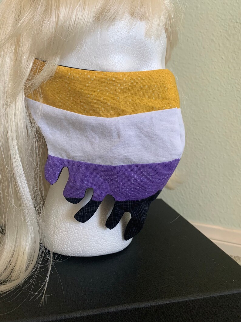 Pride Drip Masks Custom Styles Available - Etsy