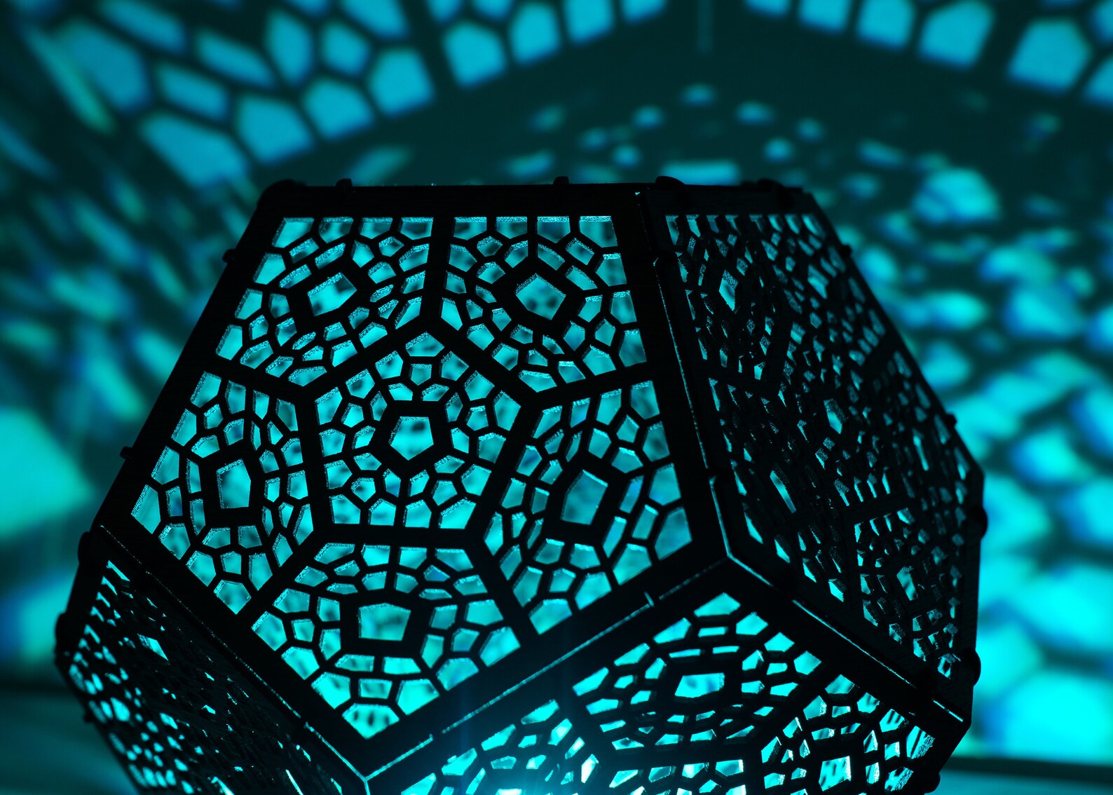 12 Sided Shadow Lamp Creates Beautiful Art for Any Room - Etsy