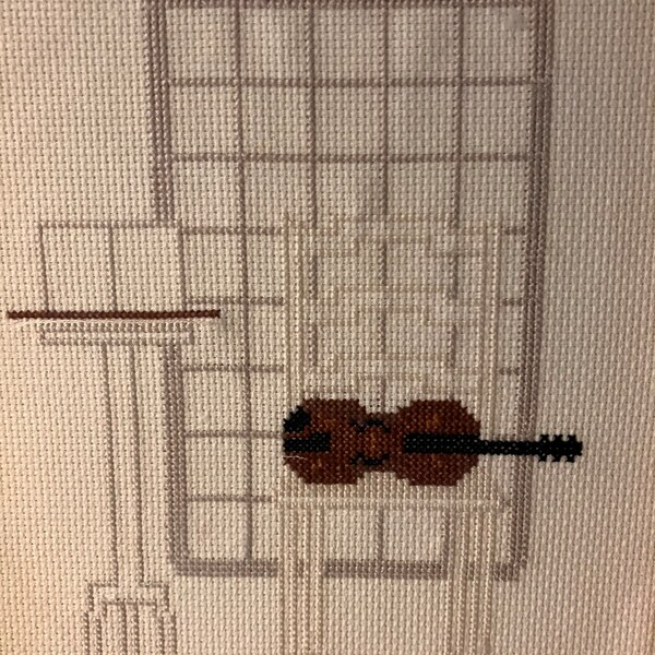 Cross Stitch Violin - Etsy