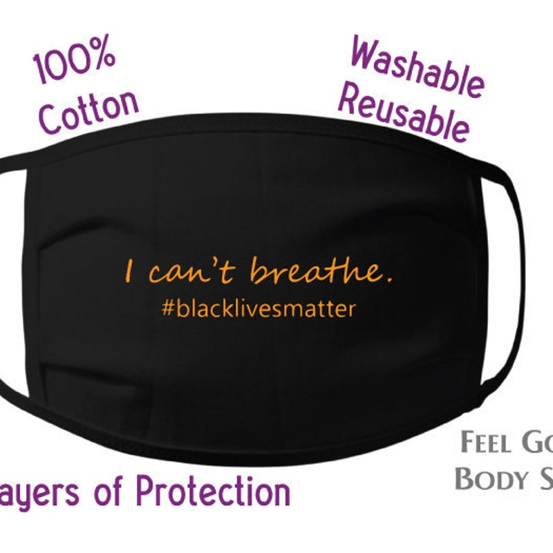 Black Lives Matter Mask - Etsy