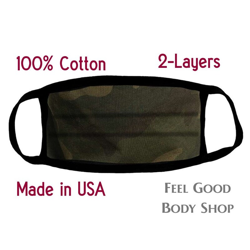 Camo Face Mask - Etsy