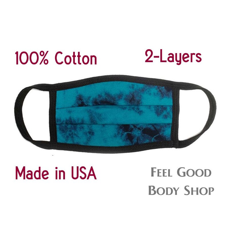 Tie Dye Face Mask - Etsy