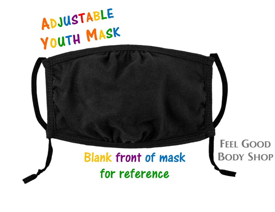 Youth Child Adjustable Face Mask Ninja Face Mask Ninja | Etsy