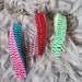 Box Braid Key Chain Key Loop Ribbon Key Chain - Etsy