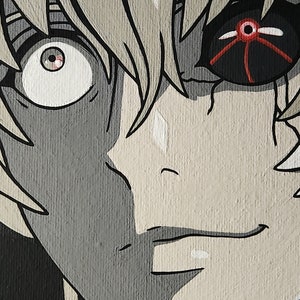 Hand Painted Anime Canvas - Etsy