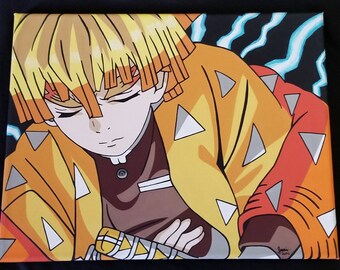 Anime Acrylic Painting - Etsy