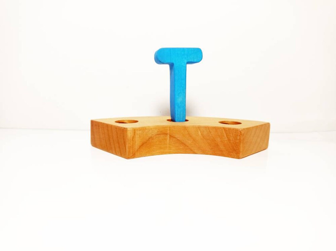 Letter T Birthday Ring Ornament Celebration Birthday Ring | Etsy