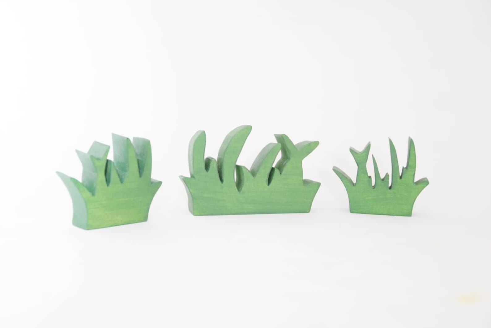 Grass Wooden Grass Toy Pretend Play Scenary Open Ended - Etsy