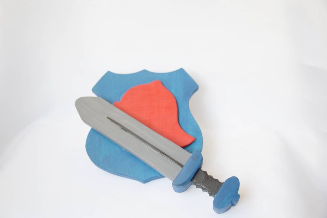 Wooden Sword and Shield, Knight Toy, Wooden Sword, Wooden Shield, Sword ...