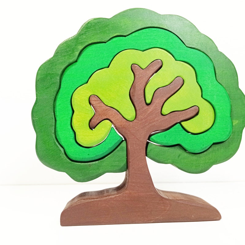 Wood Tree Puzzle - Etsy