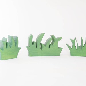 Grass, Wooden Grass Toy, Pretend Play, Scenary, Open Ended Play Set ...