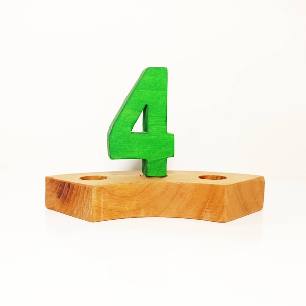 Number 4 Ornament - Etsy