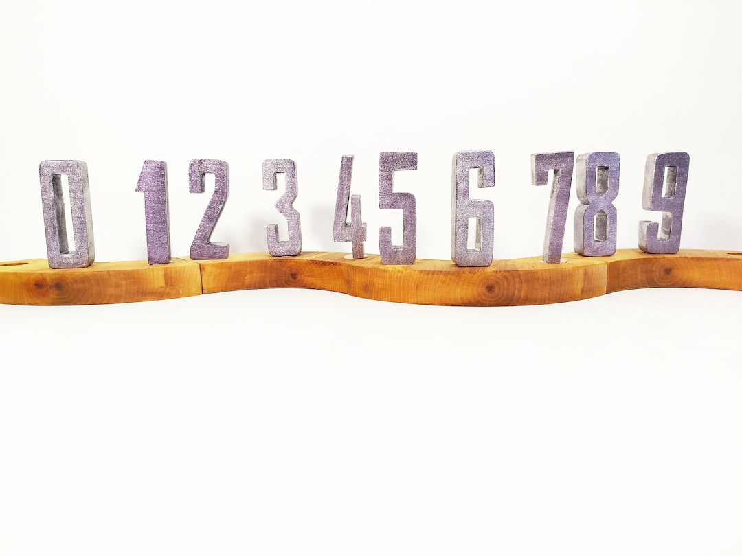 Waldorf Ornament Numbers Set of 10, Celebration Ring Ornaments, Waldorf ...