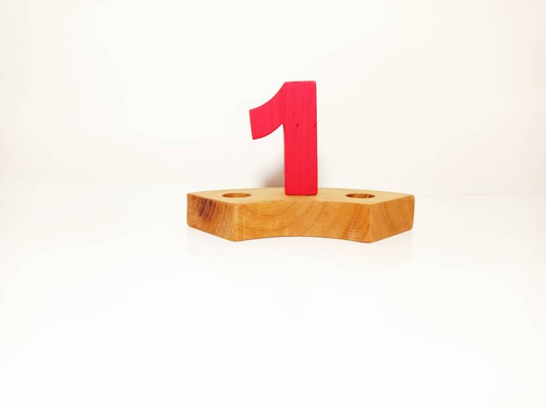 Number One Birthday Ring Ornament, First Birthday Waldorf Ornament ...