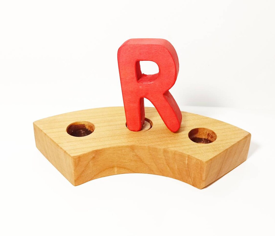 Letter R Birthday Ring Ornament Celebration Birthday Ring | Etsy