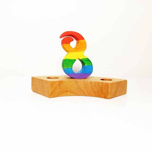 Rainbow Numbers - Etsy