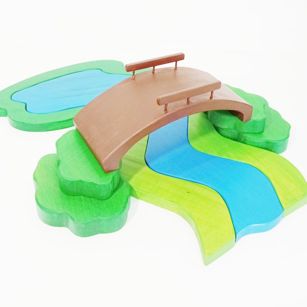 Wooden Bridge - Etsy