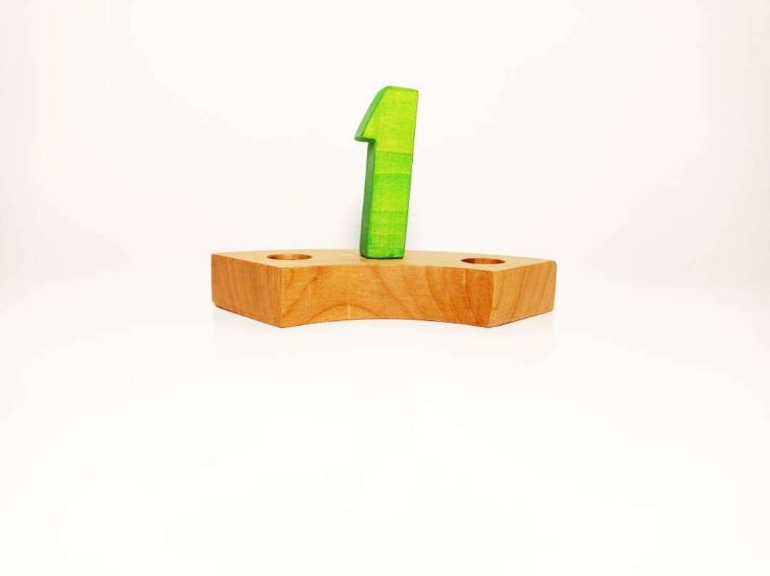 Number One Celebration Birthday Ring Ornament, Waldorf Birthday Number ...