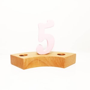 Number Five Birthday Ring Ornament, Waldorf Ring Ornament, Waldorf ...