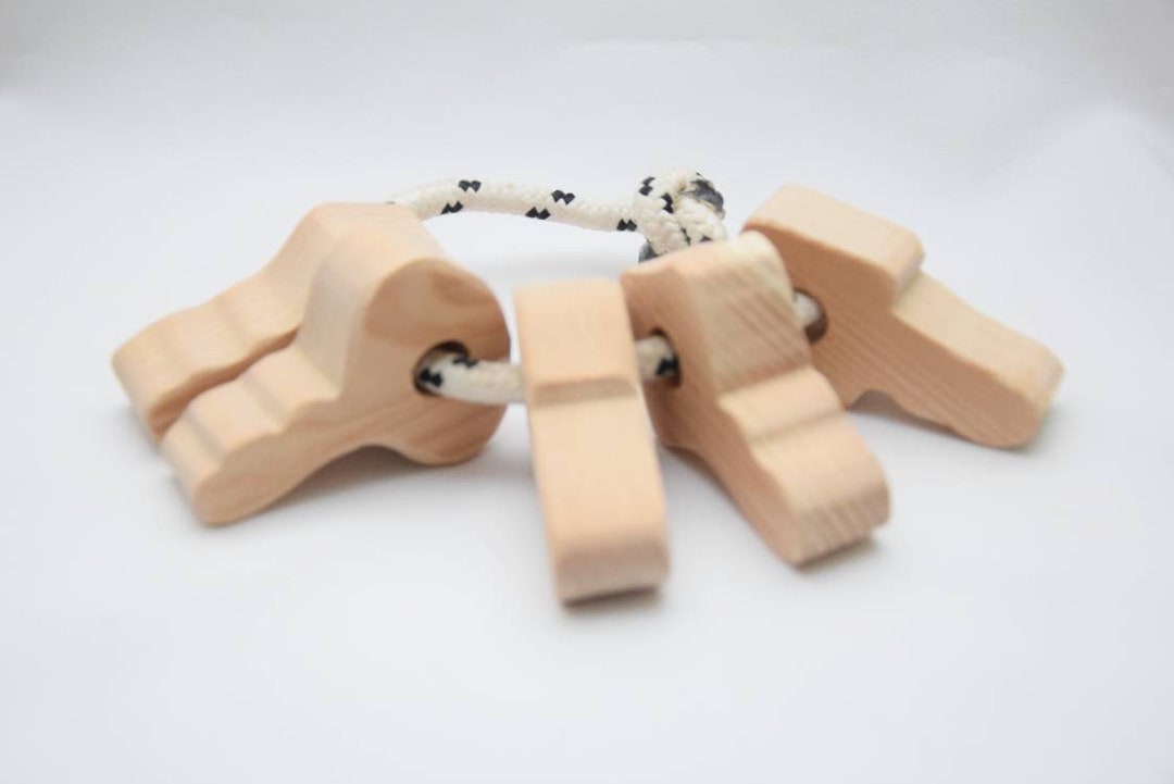 Wooden Key Toy - Wooden Keys - Key Toy - Keys Toy - Wooden Toy ...