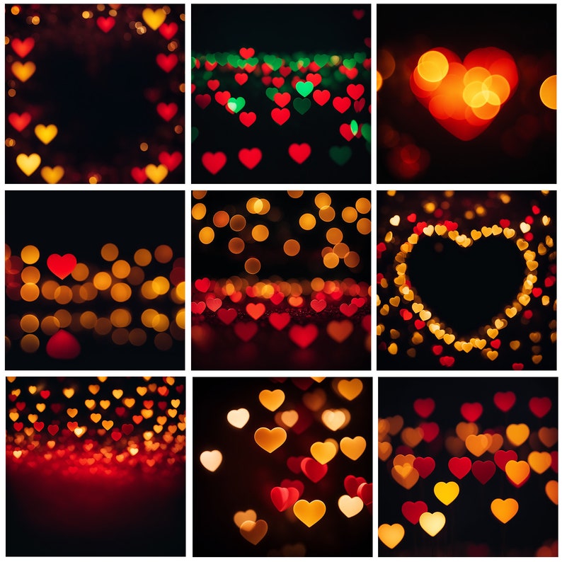 42 Backgrounds in Jpeg Format, Valentine's Day, for Creative Design ...