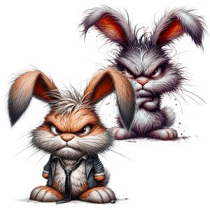 Images of an Angry Rabbit, Funny Rabbit, Images for Your Creativity for ...