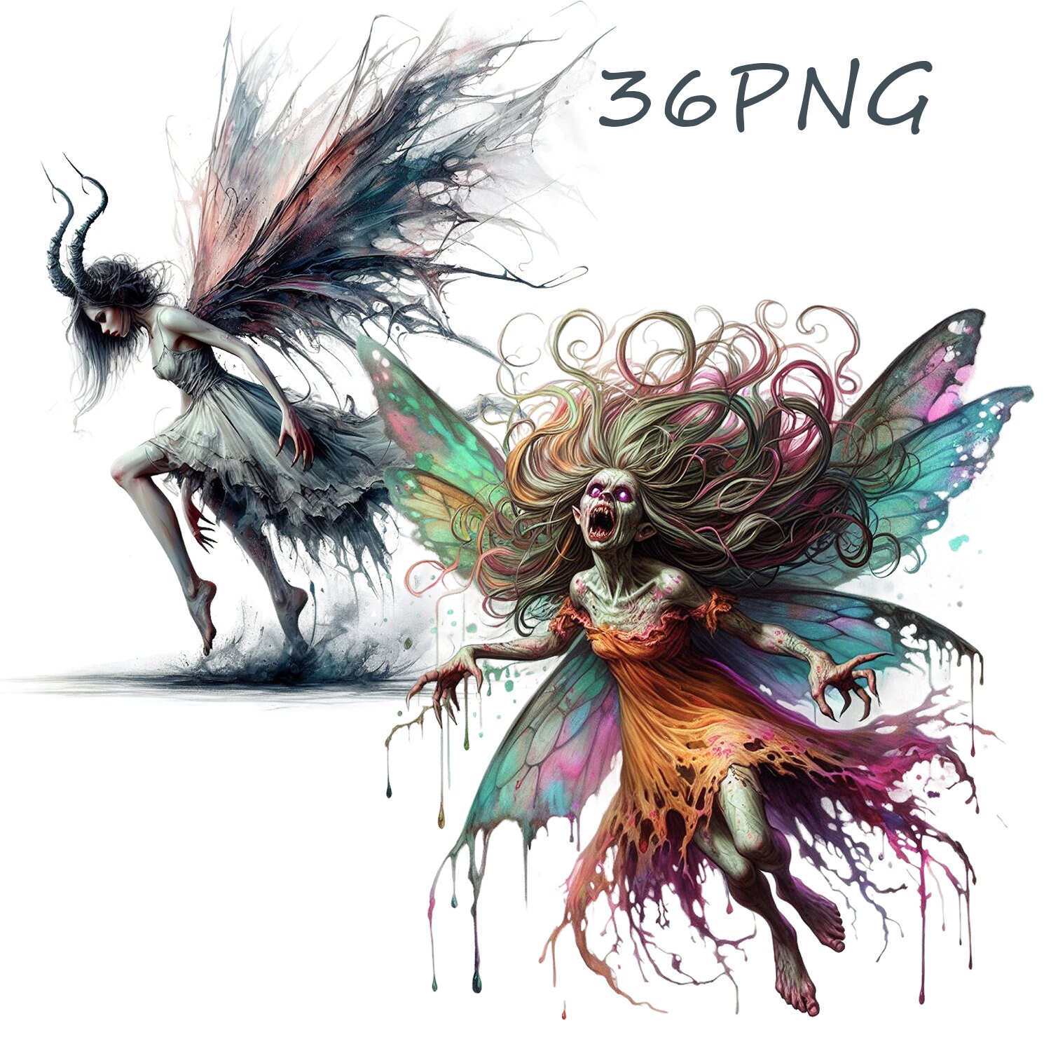 Cute Fairies, Horror Fairies, Fairy PNG, Magic Fairies Cliparts for ...