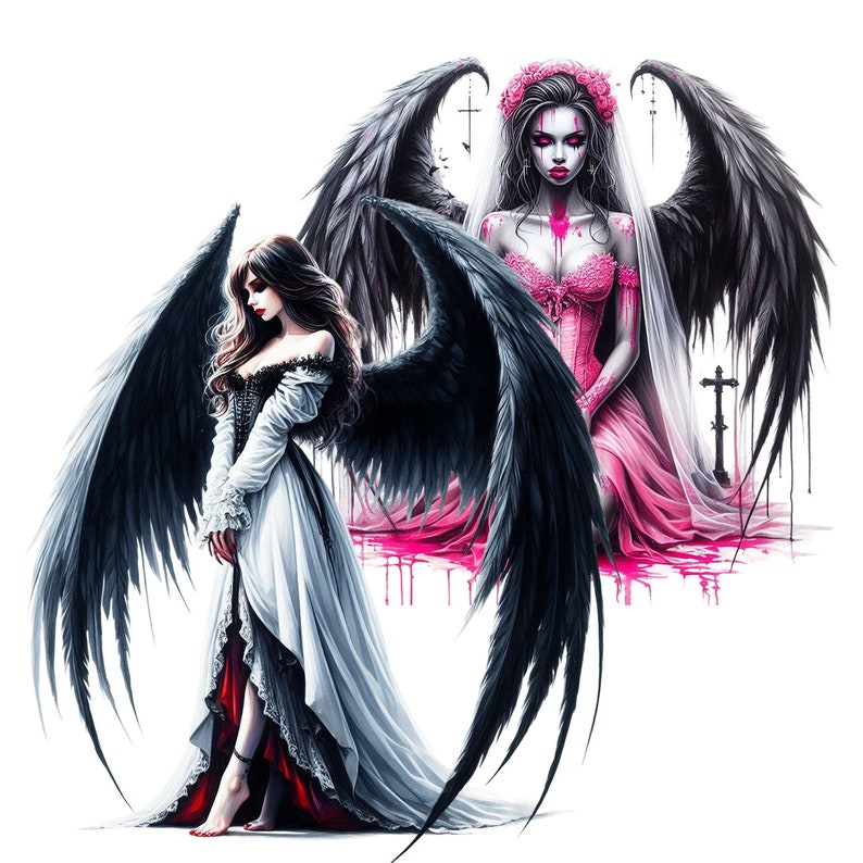 Vampire Woman Watercolor Clipart, Vampire Bride, Vampire Diares ...