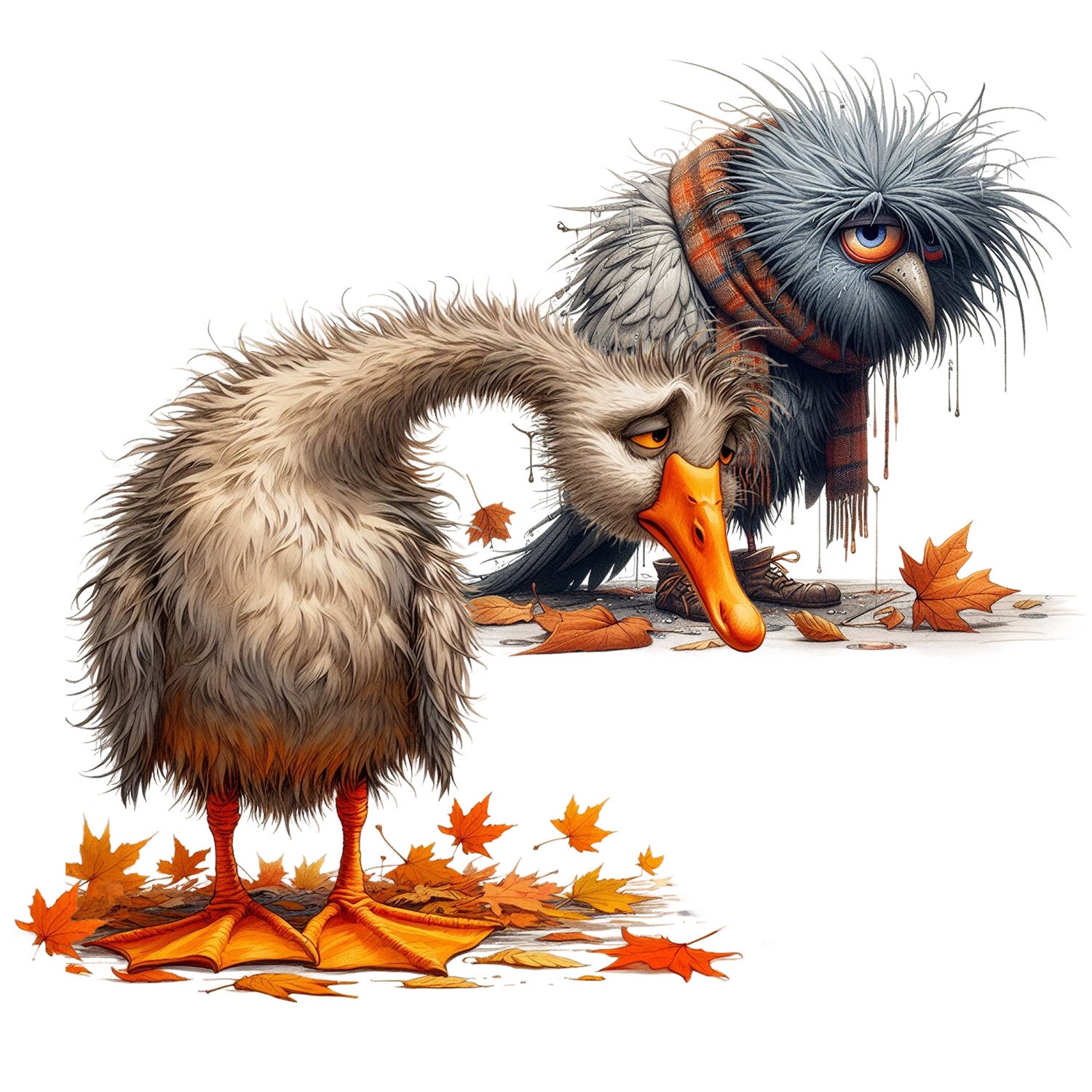 Images of Sad Birds, Images for Your Creativity, for Printing on Any ...