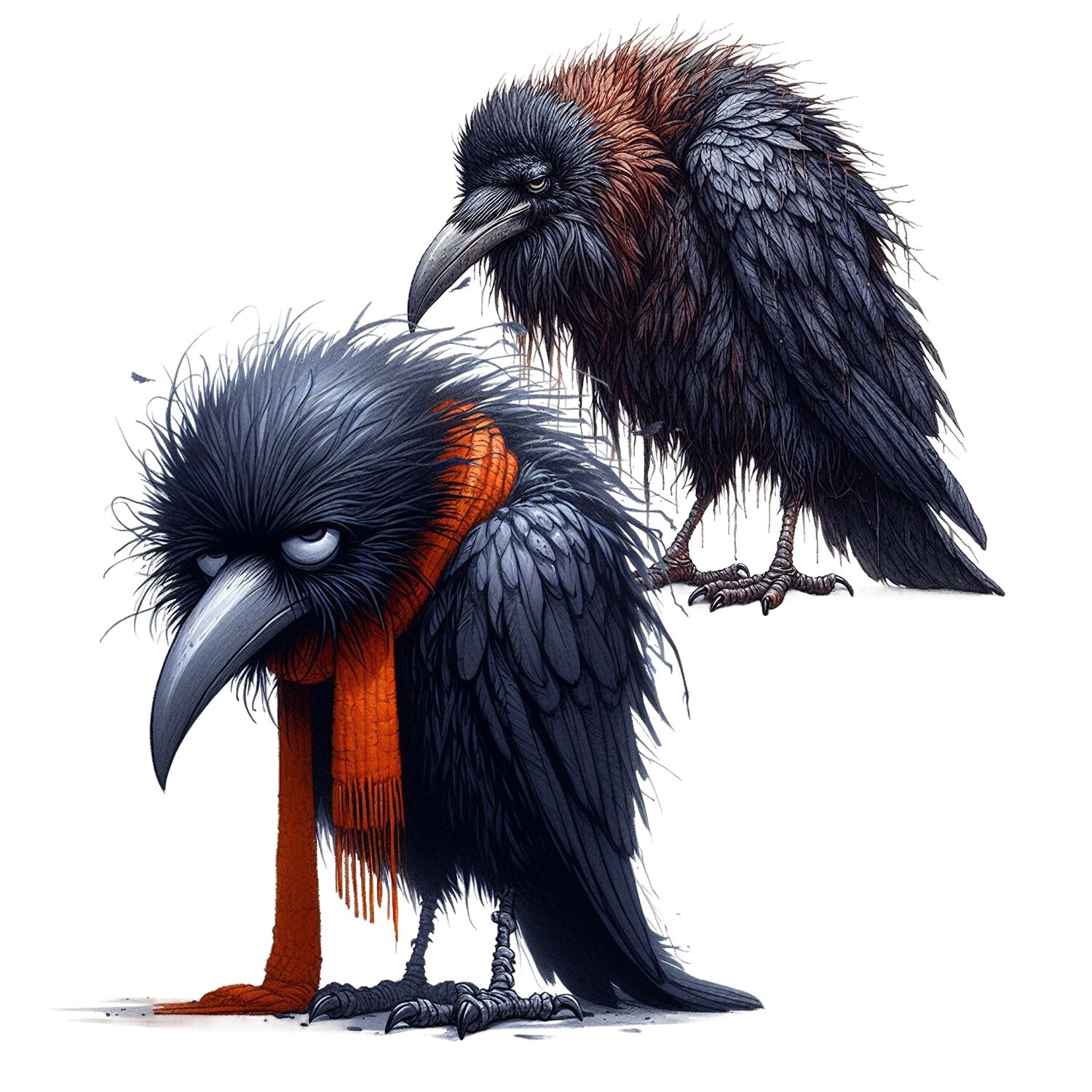 Images of Sad Birds, Images for Your Creativity, for Printing on Any ...