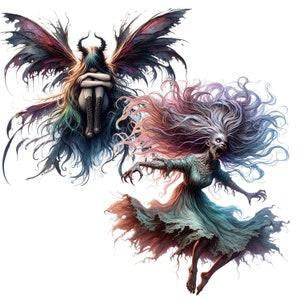 Cute Fairies, Horror Fairies, Fairy PNG, Magic Fairies Cliparts for ...