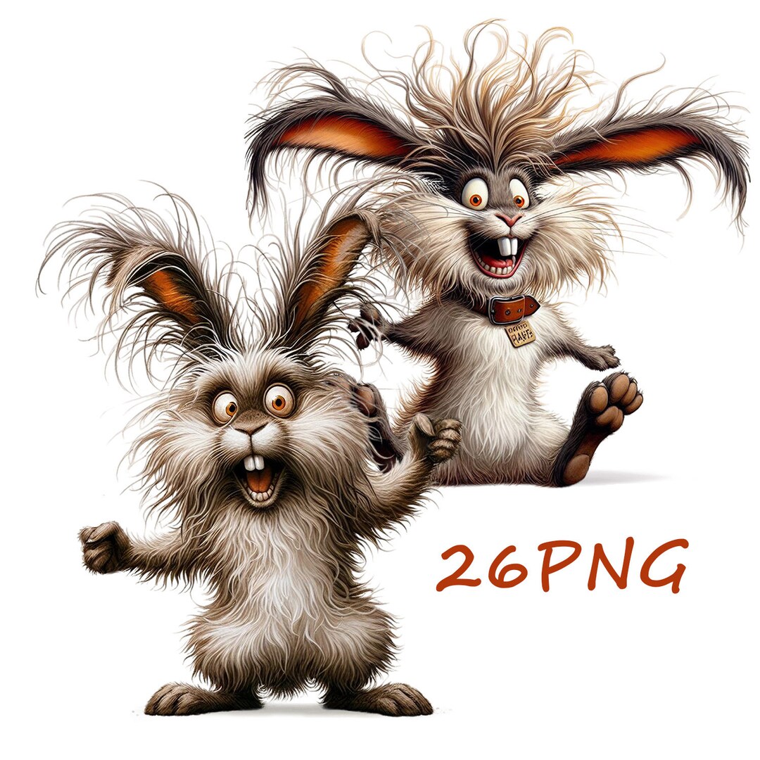 Images of a Funny Rabbit, Images for Your Creativity, for Printing on ...