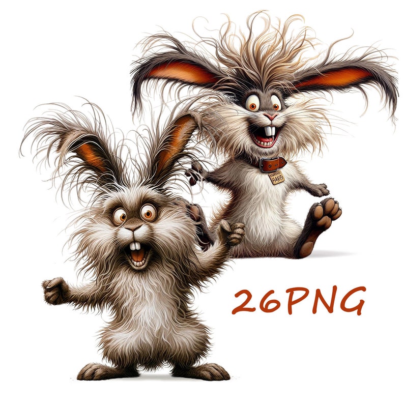 Images of a Funny Rabbit, Images for Your Creativity, for Printing on ...