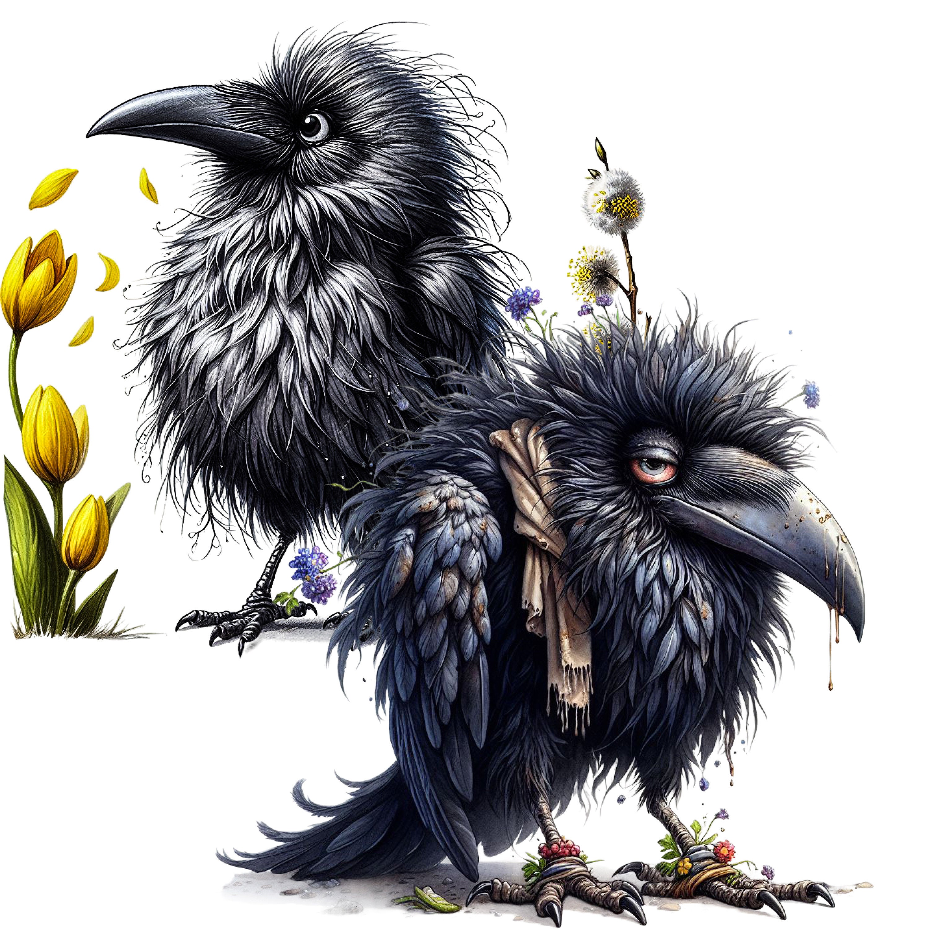 Images of Funny Raven, Images for Your Creative Activities, for ...