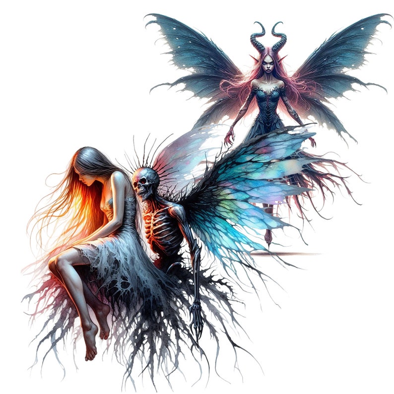 Cute Fairies, Horror Fairies, Fairy PNG, Magic Fairies Cliparts for ...