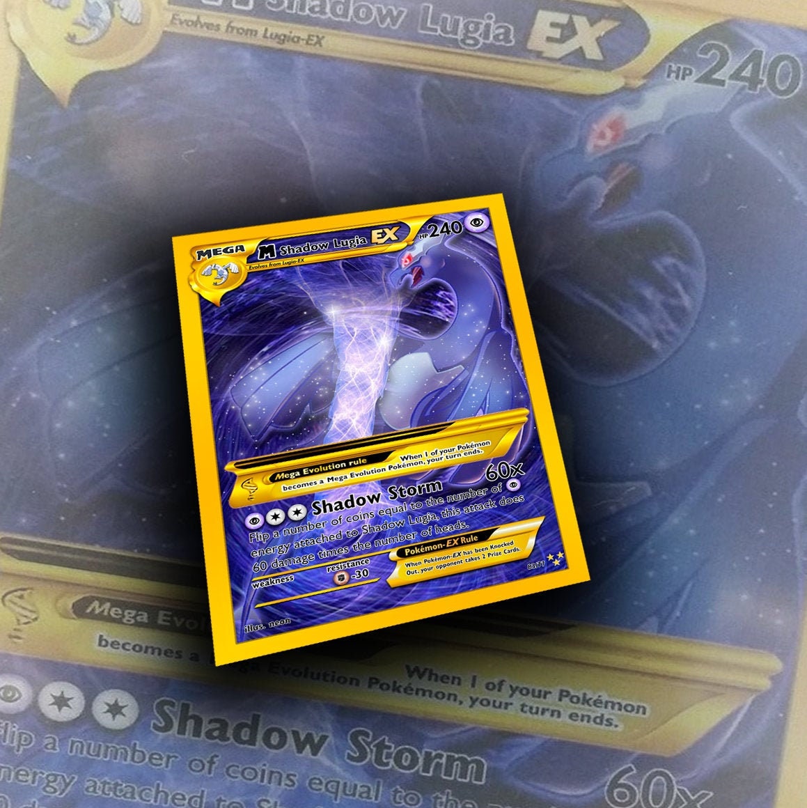 Pokemon Mega Shadow Lugia