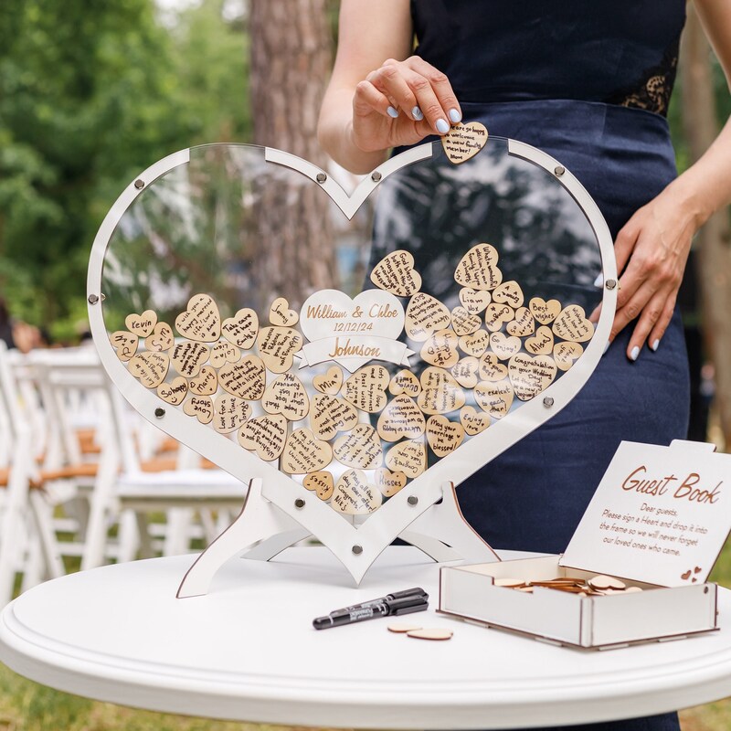 Wooden Guest Book Sign - Etsy