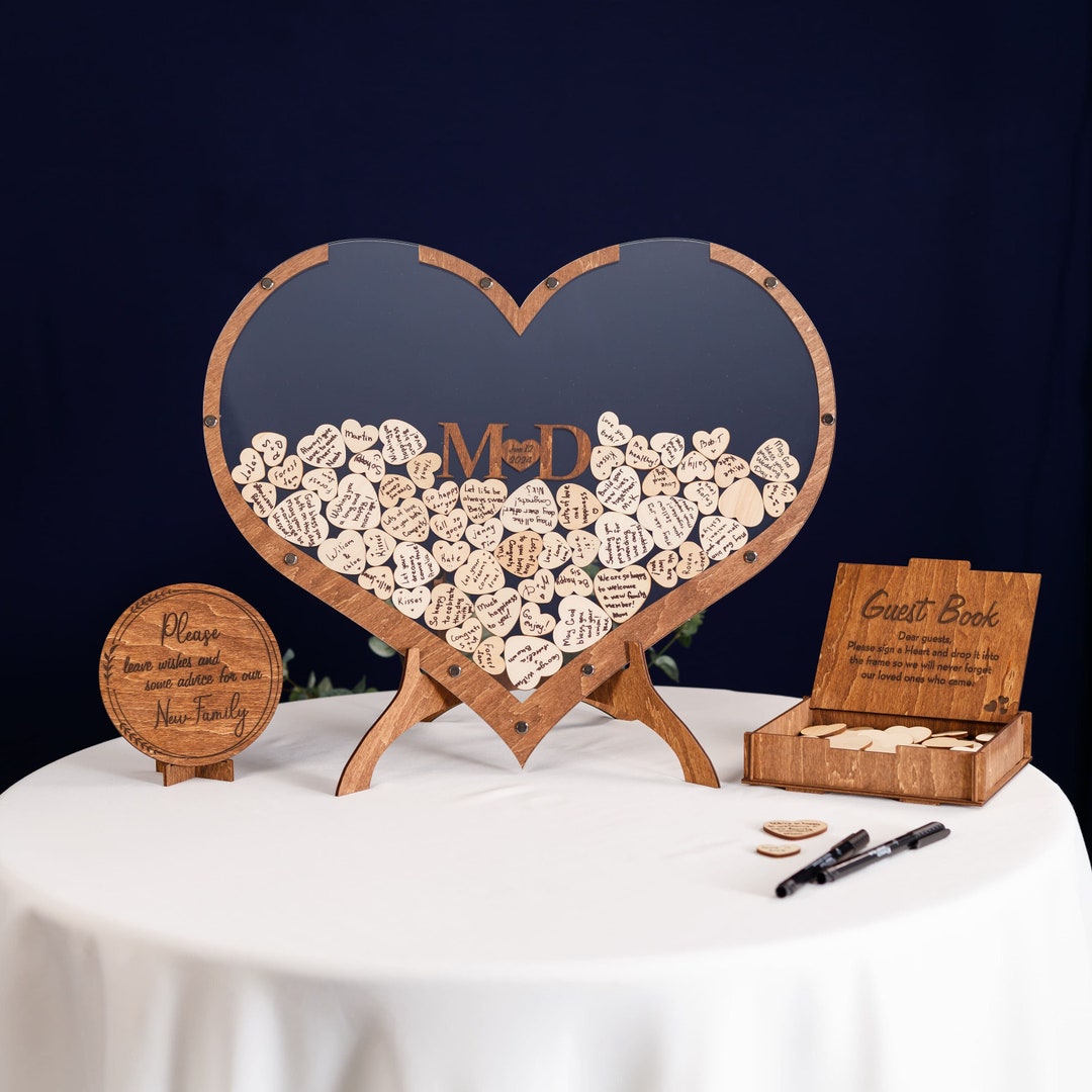 Personalized Wedding Guest Book Alternative, Unique Wedding Sign in ...