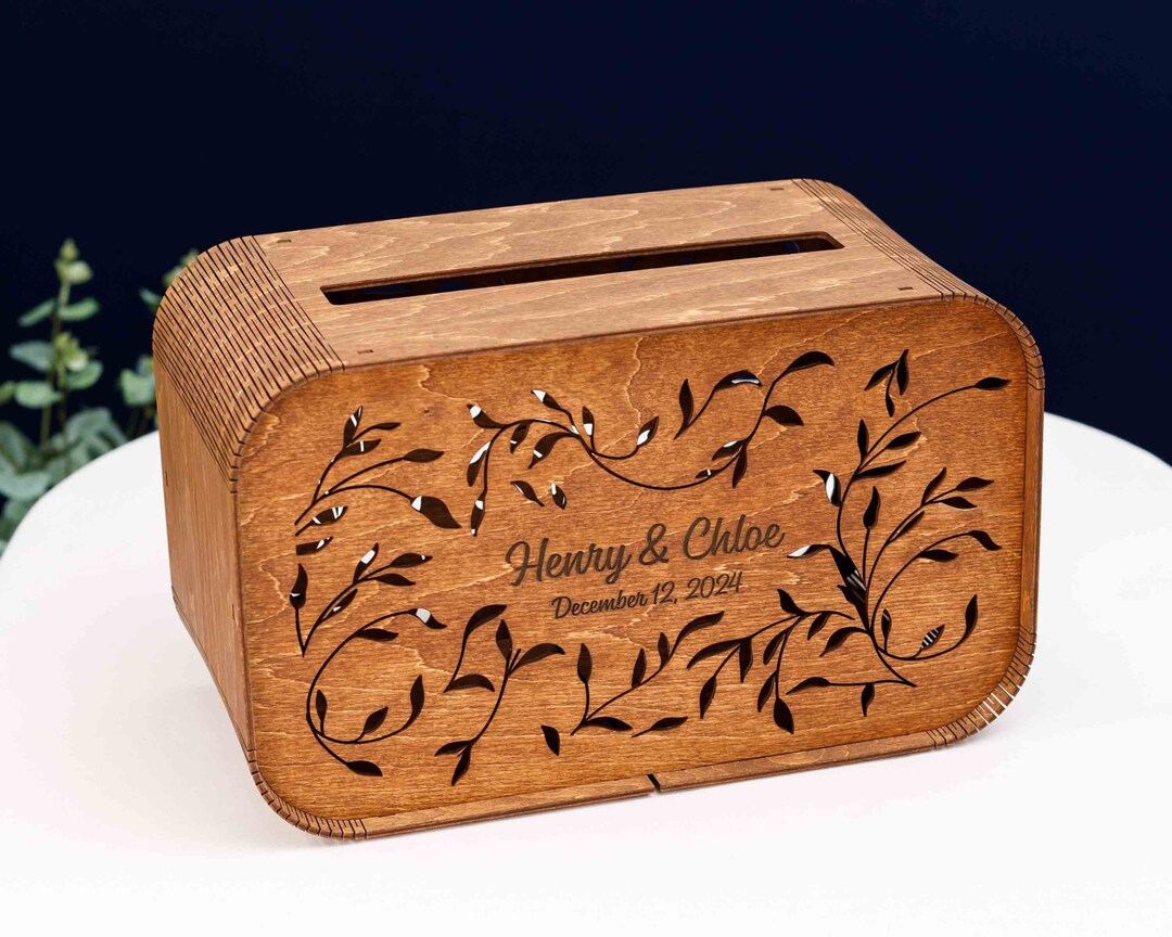 Honeymoon Fund Box Personalized, Wedding Card Box, Adult Piggy Bank ...