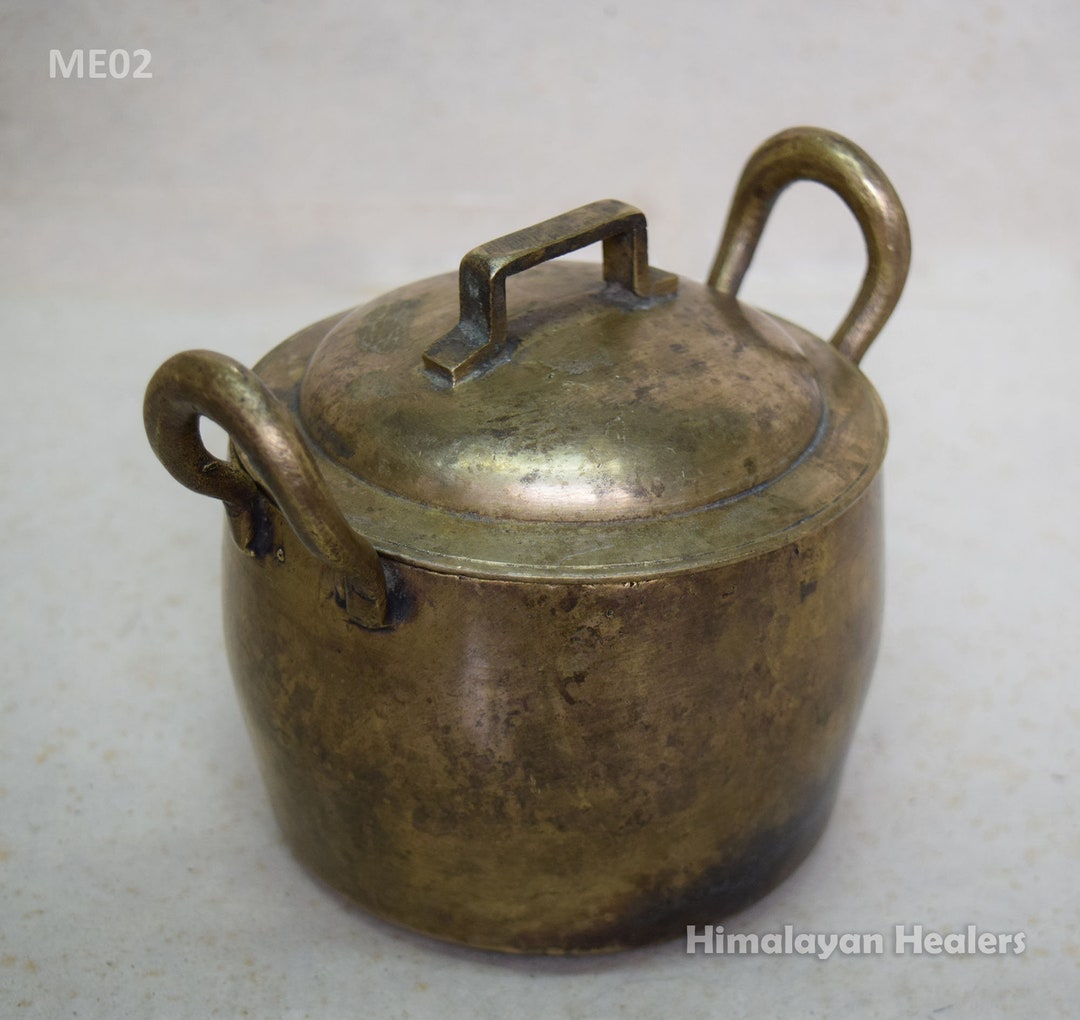 Antique Thick Bronze Cooking Pot From NEPAL (free Shipping) - Etsy