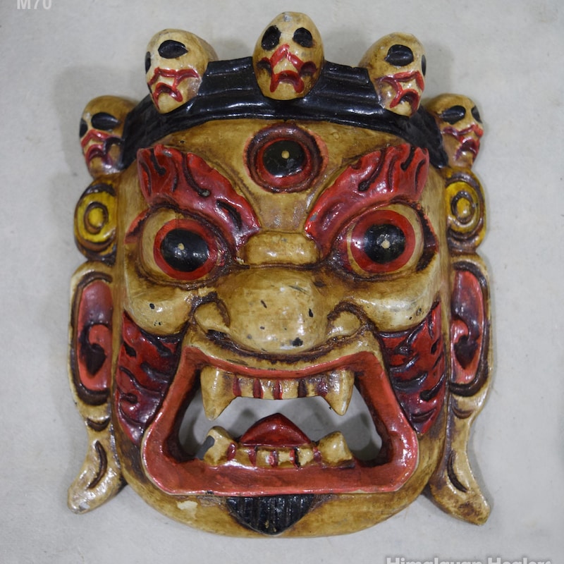Bhairav Mask - Etsy