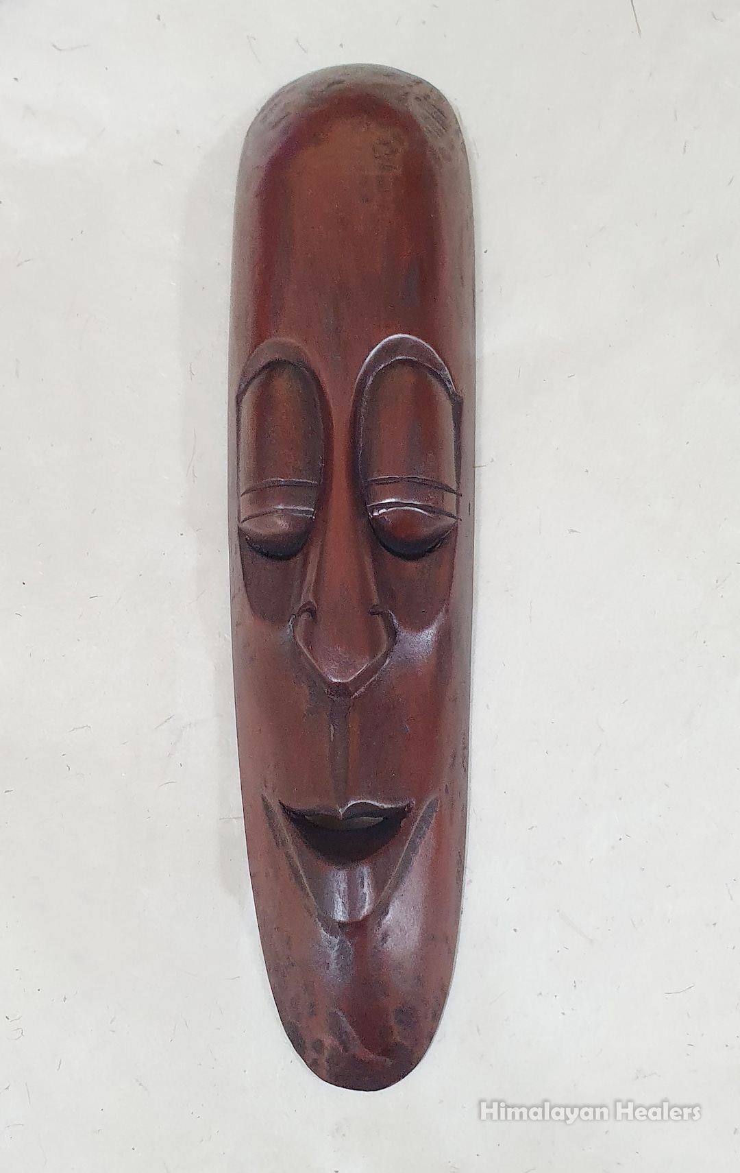 Wooden Long Face / Somalia Man / African Man Mask . 100 % Handmade From ...